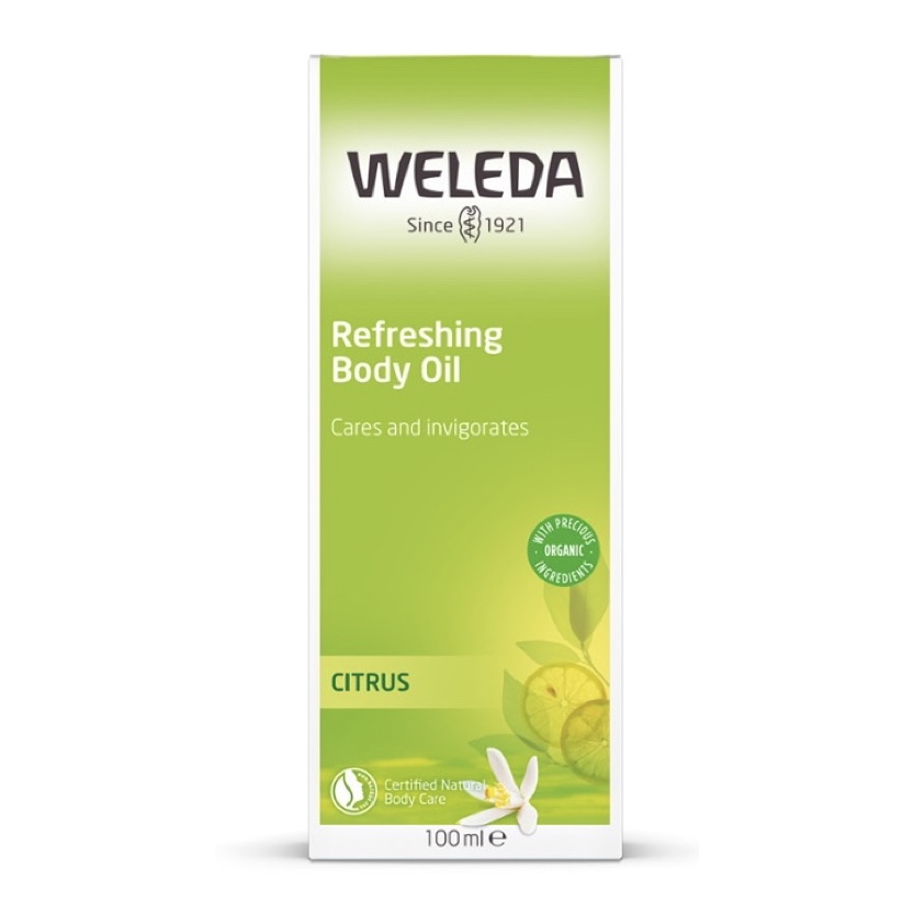 Weleda, Citrus Refreshing Body Oil - Vogelius Glow