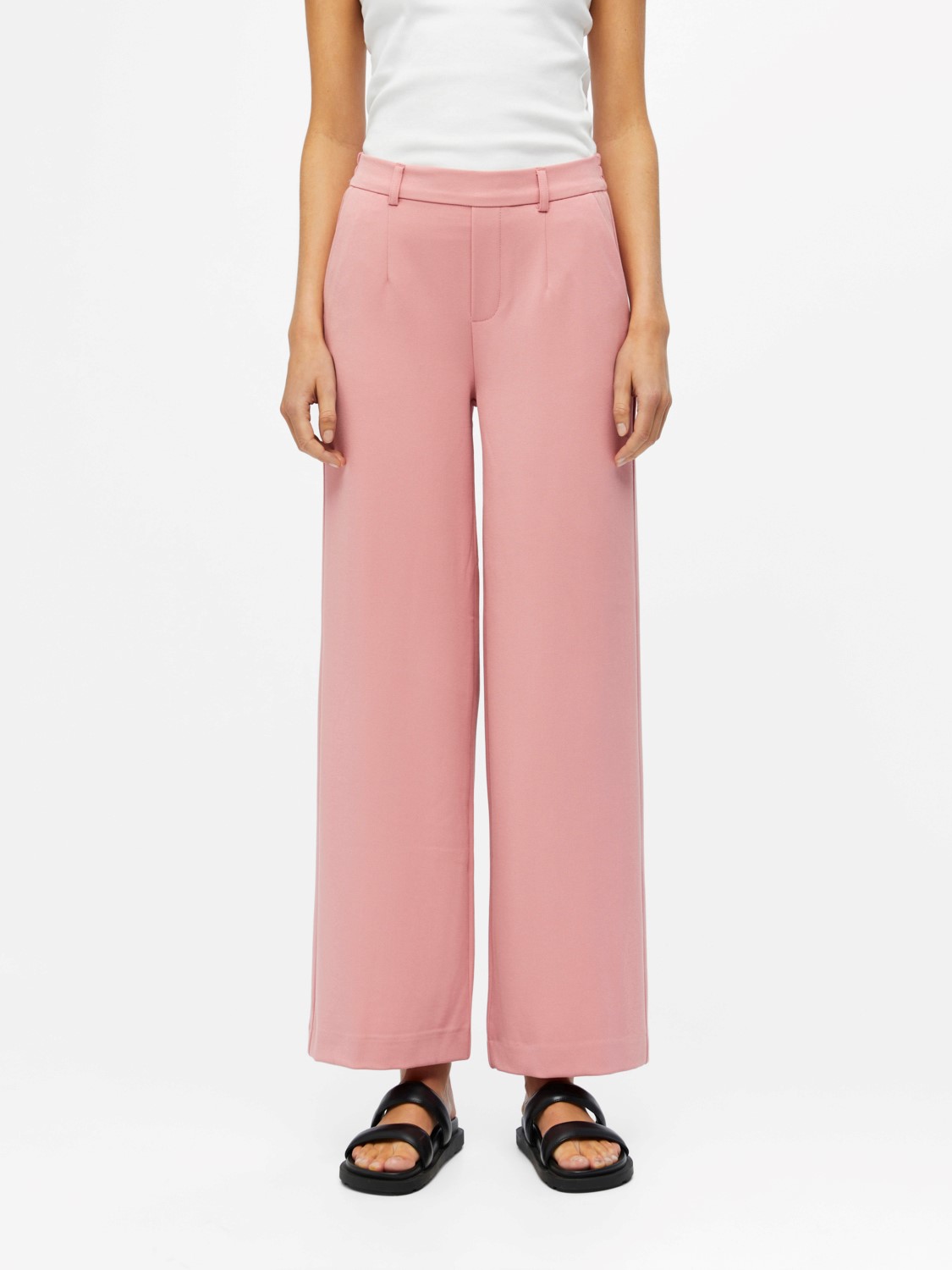 Object Lisa Wide Bukser Gammel Rosa - Vogelius Glow