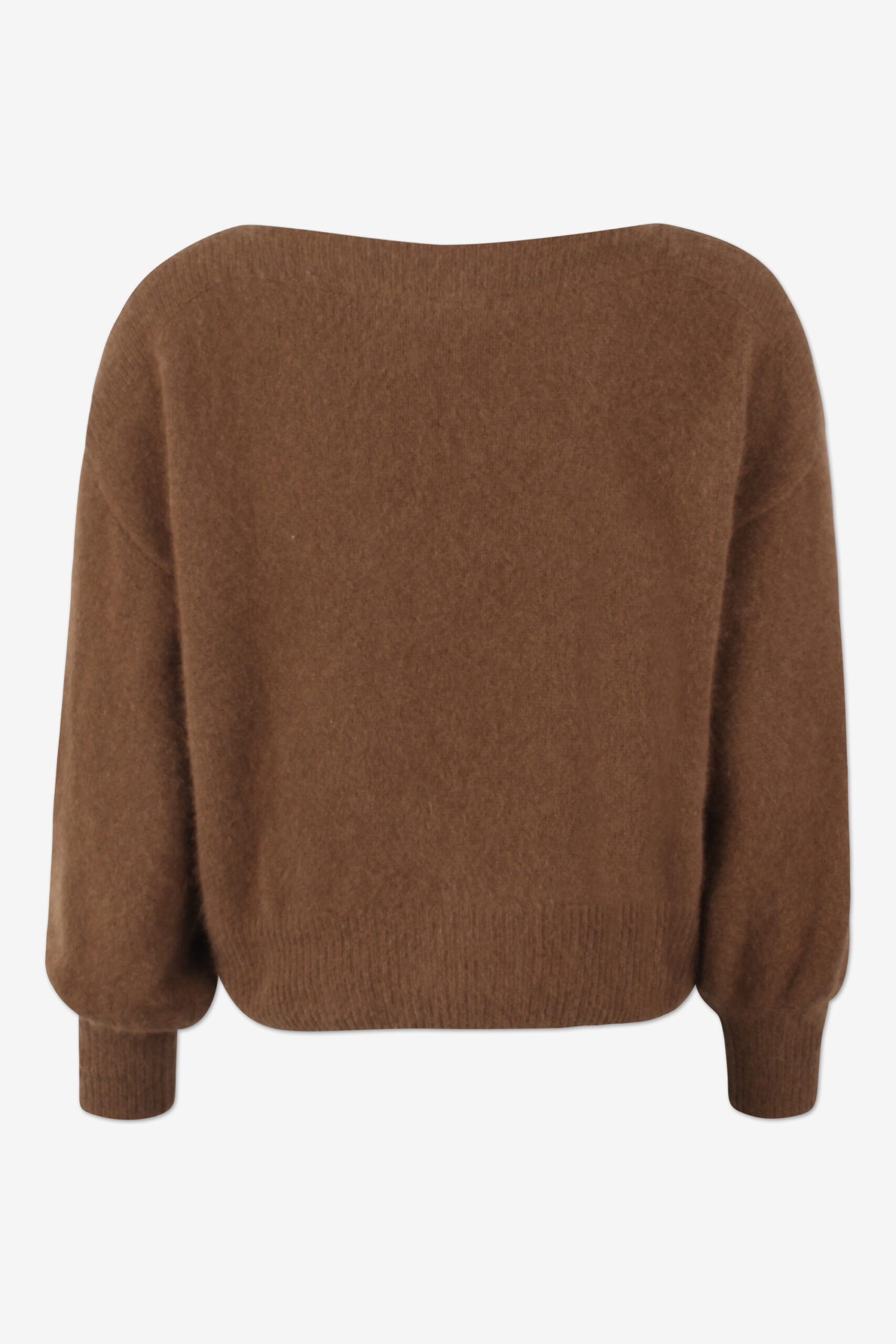 Six Ames Malou Vaskebjørn Strikbluse Dachshund Brun - Vogelius Glow